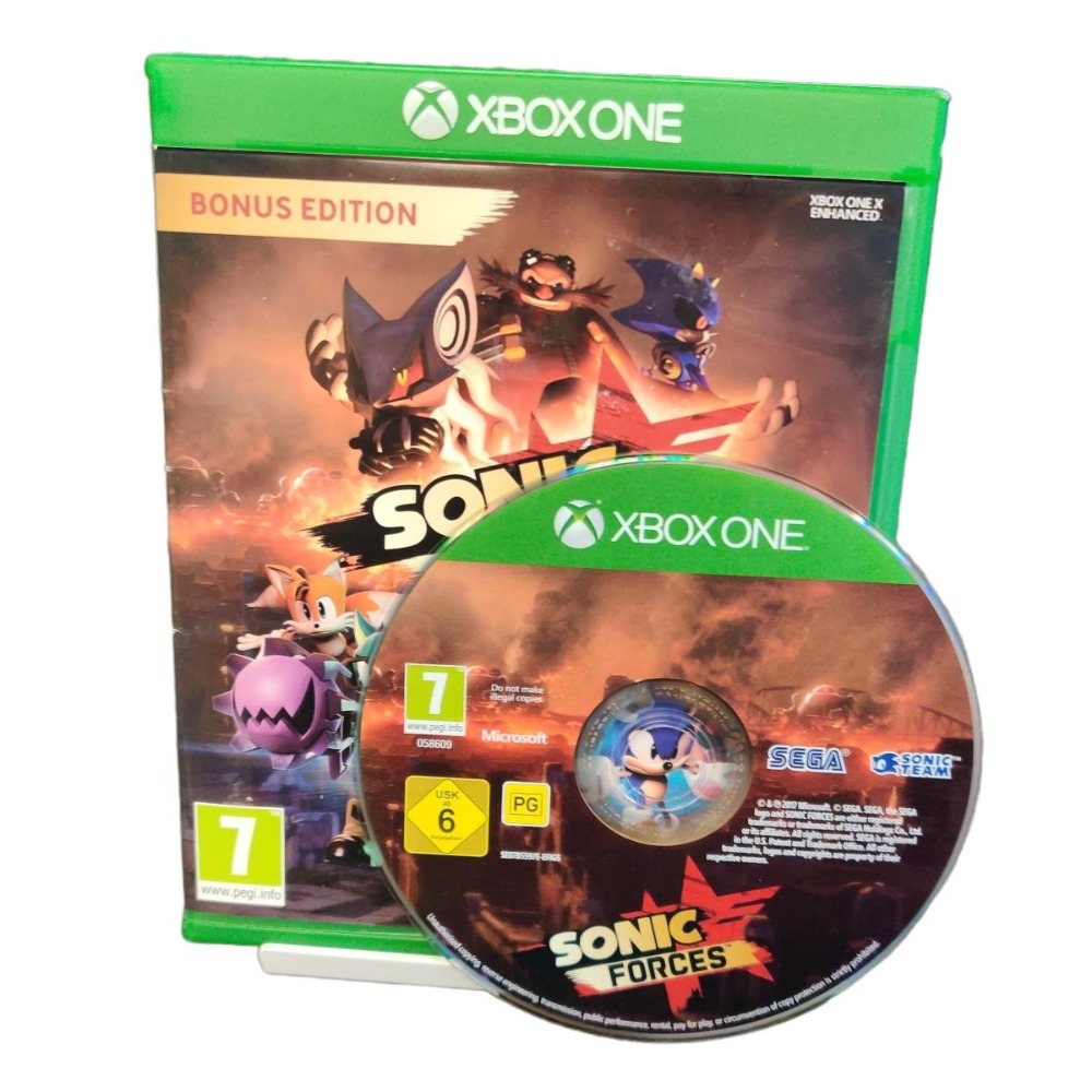 Pre-owned Sonic Forces (Xbox One) With Art Cards - Own4Less